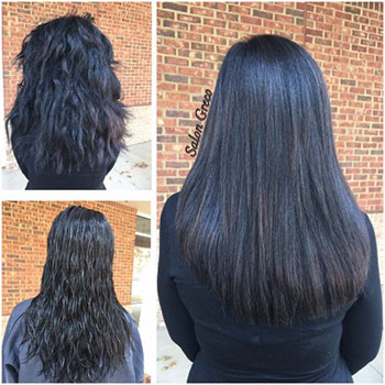 Hair Texture Services Suwanee GA | Smoothing & Perms